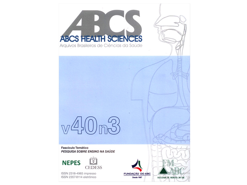Revista ABCS Health Sciences lança fascículo sobre ‘Ensino na Saúde’